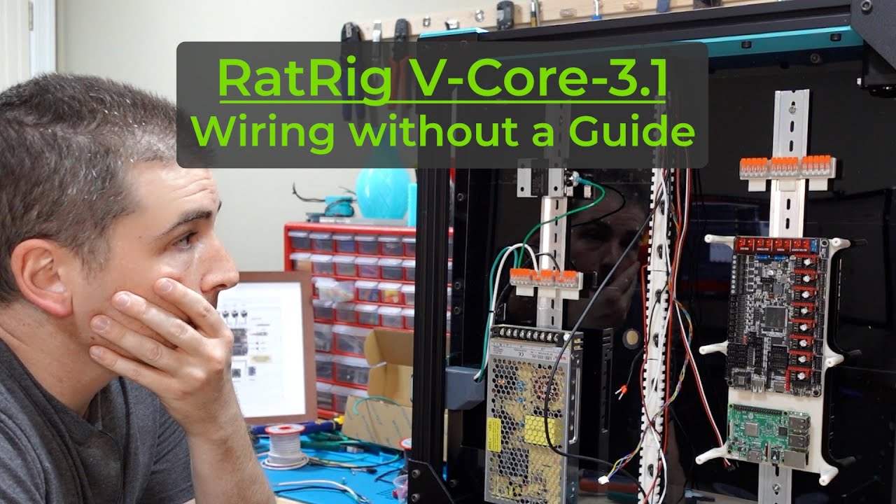 DIY 3D Printer Build Experience (III) // Joys of Wiring // RatRig V ...