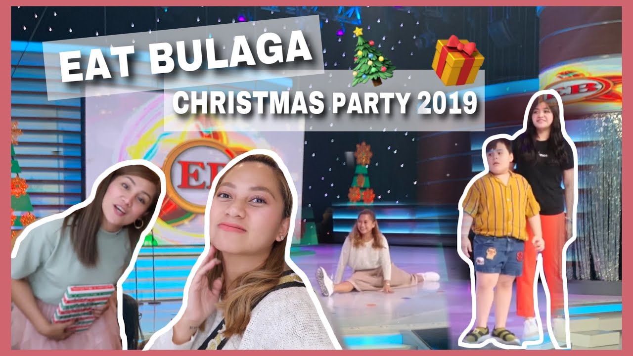 SHOWDOWN SA EAT BULAGA CHRISTMAS PARTY!! | AJ LIZARDO - YouTube