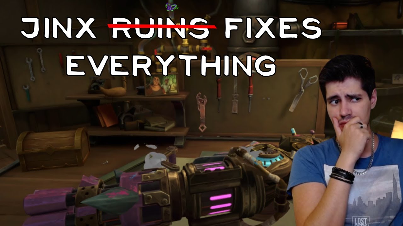 Jinx fixes everything playthrough so you don't have to download League ...