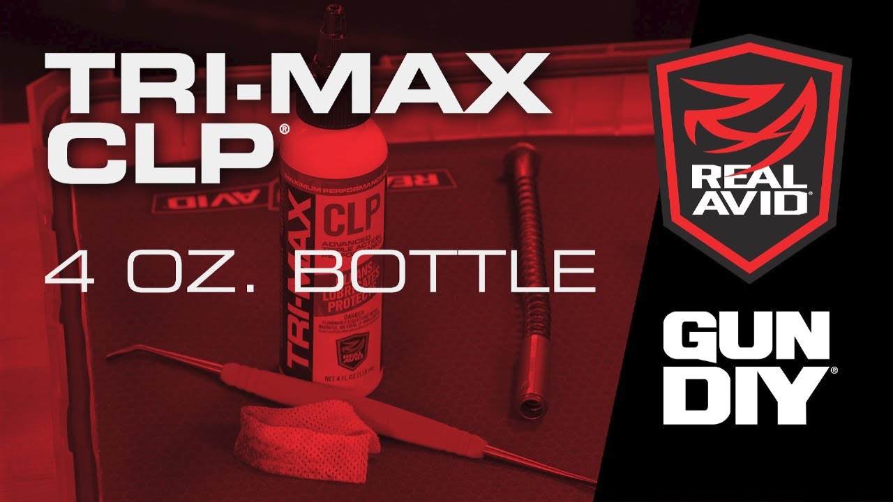 Real Avid Tri-Max CLP® 4 oz. bottle | Advanced Gun Cleaner & Lubricant ...