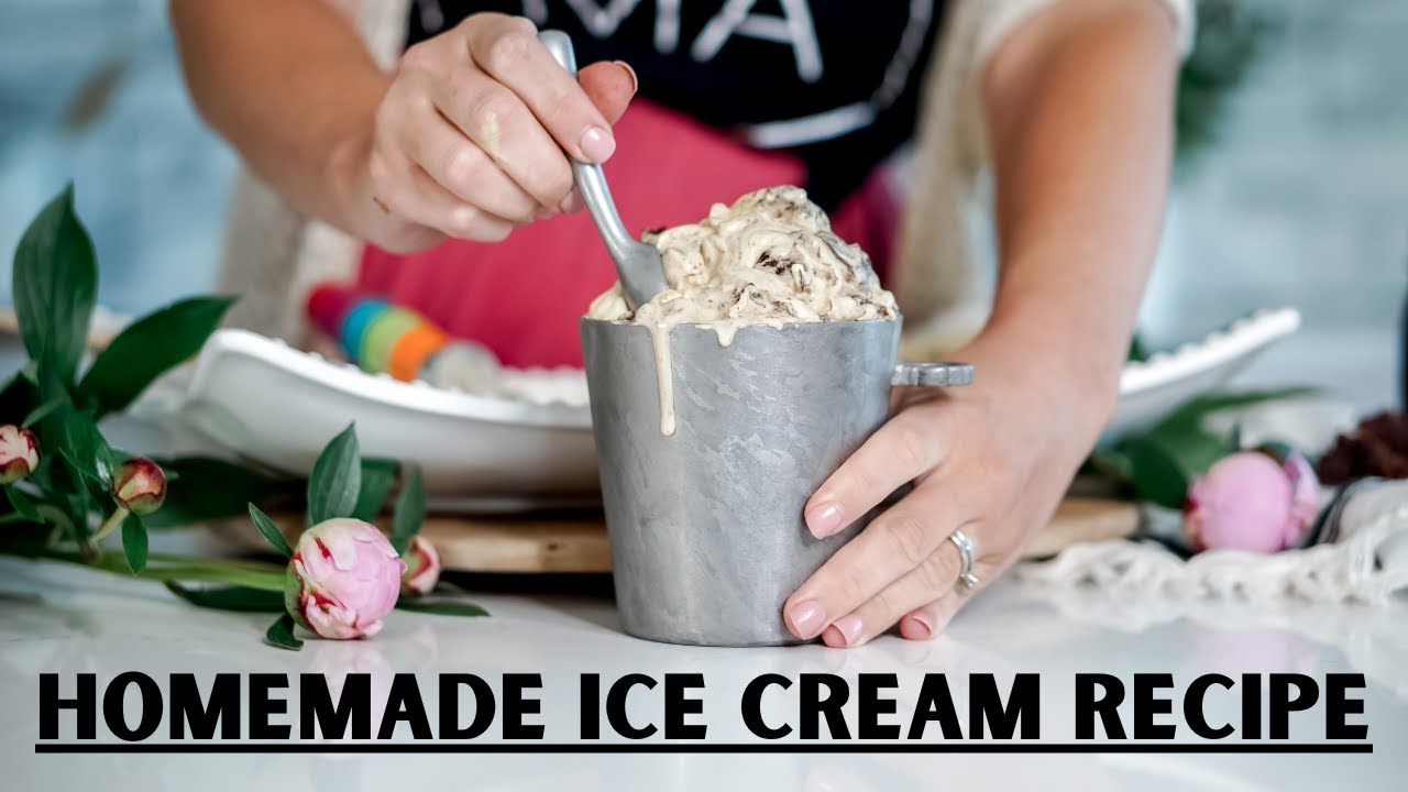 The BEST Homemade Ice Cream Recipe! - YouTube