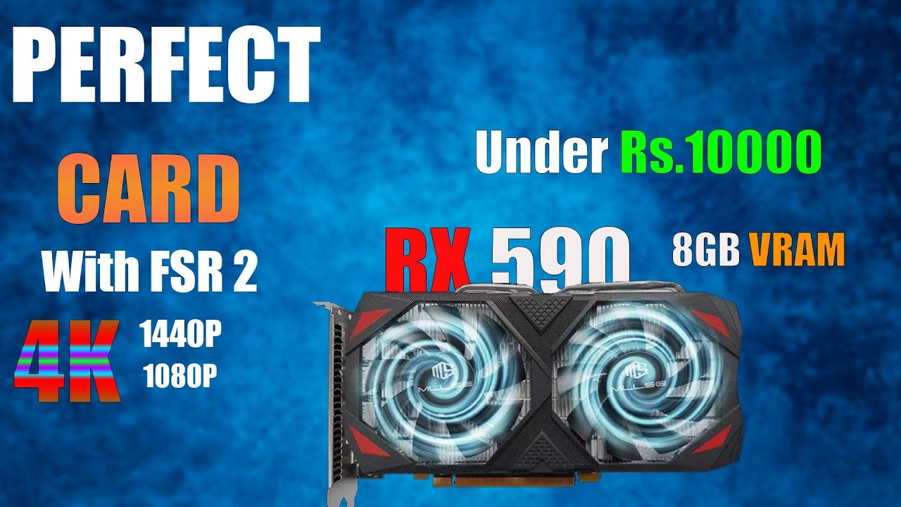 Extreme Gaming Test On 8GB VRAM Graphics Card AMD Radeon RX 590 Gddr5 ...