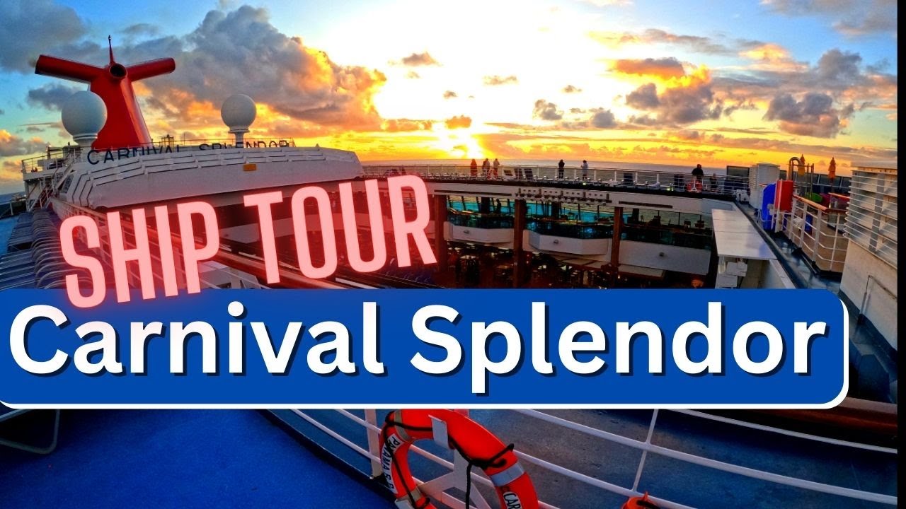Take a Peek Inside the Carnival Splendor- Balcony Cabin and Ship Tour ...