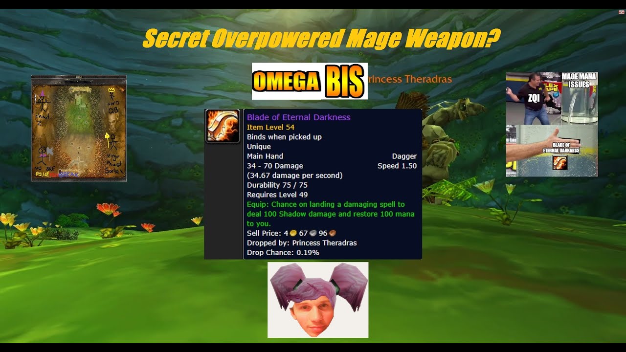 Blade of Eternal Darkness - Secret OP mage weapon? - YouTube