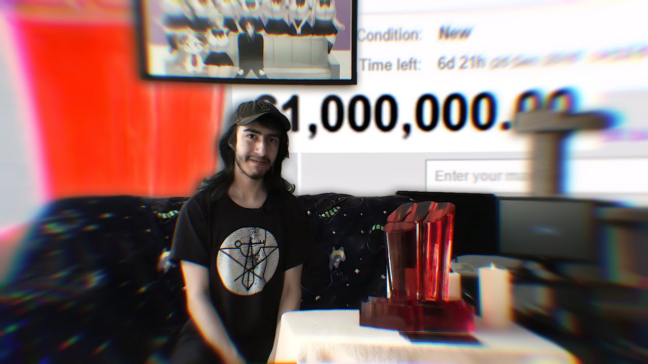 Yes, I bought PewDiePie's "50 Million Ruby Brofist Subscriber" Award ...