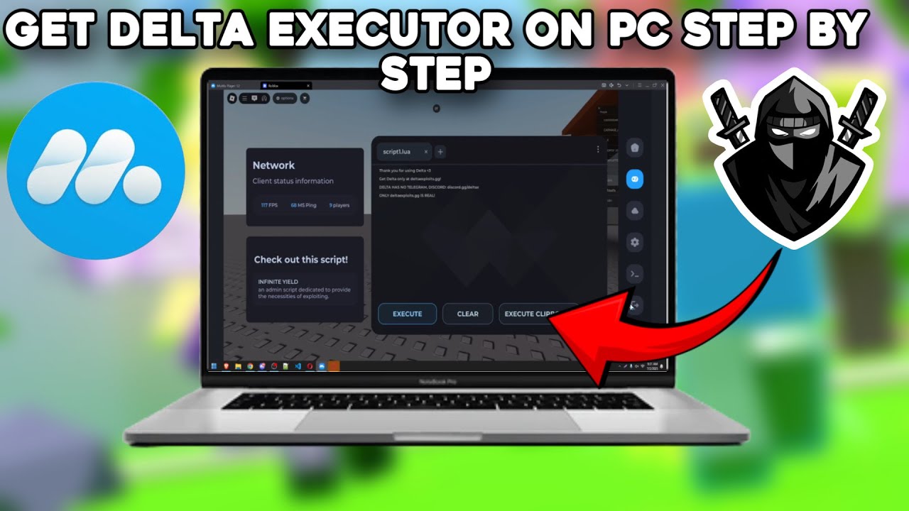 How to download & install Delta Executor V679 On PC Step By Step| Best ...