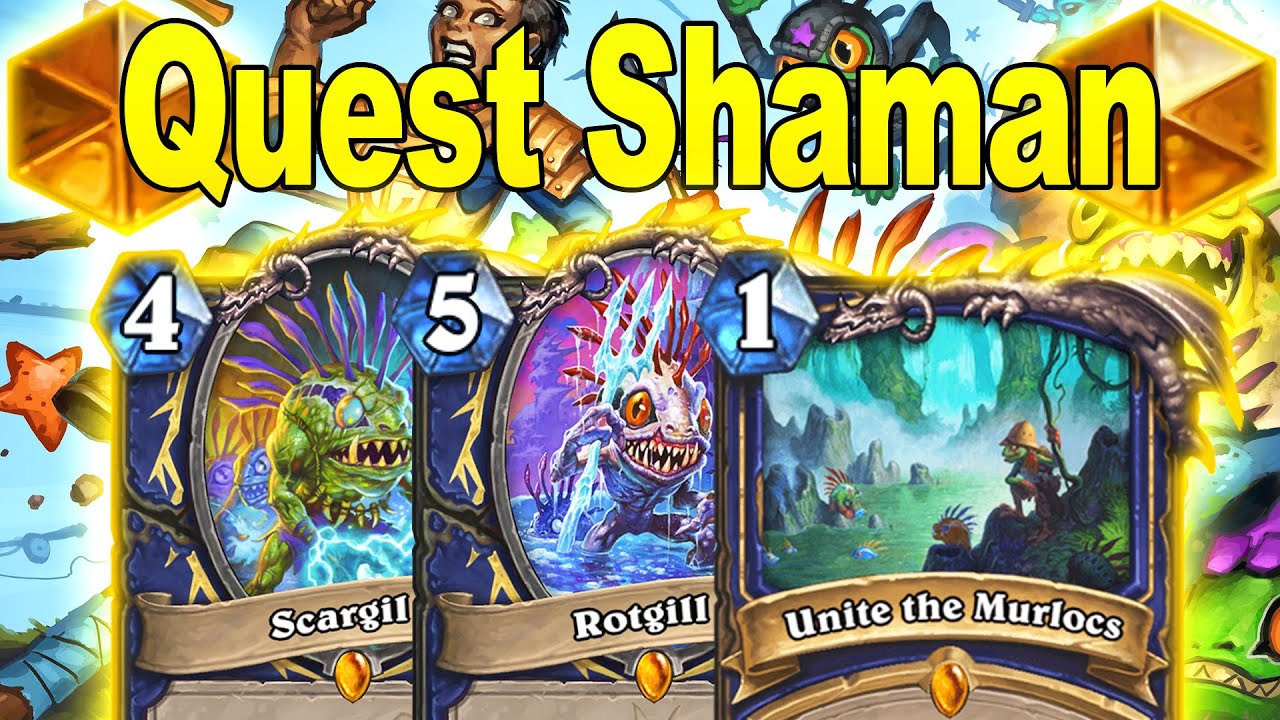 76% Winrate Un'Goro Quest Murloc Shaman Is Your Favorite Deck Now ...