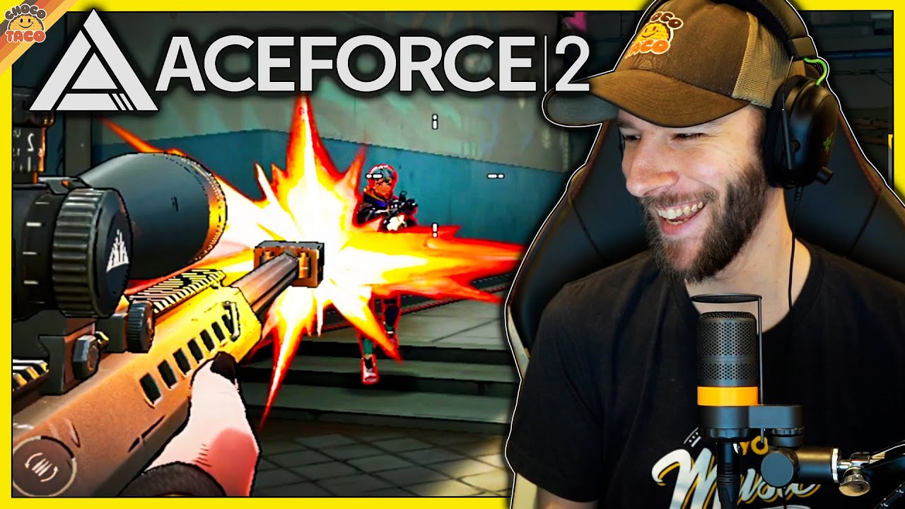 chocoTaco is the Best Sniper in New Mobile Game ACE FORCE 2 - YouTube