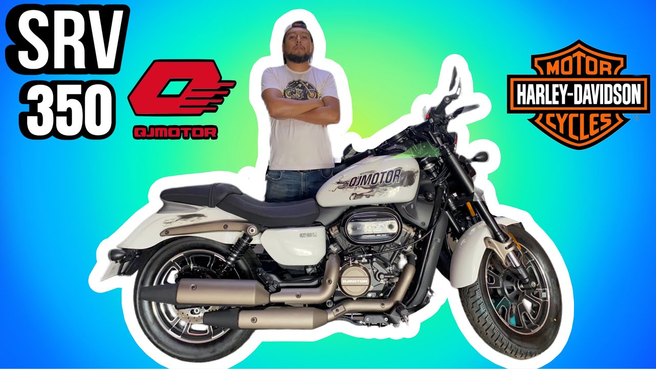 SRV 350 QJMOTOR COLABORACION CON HARLEY - YouTube