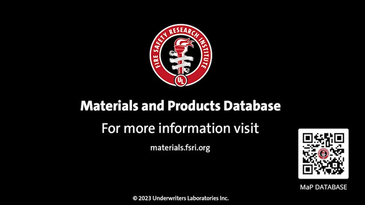 FSRI's Materials and Products Database Promotional Video - YouTube