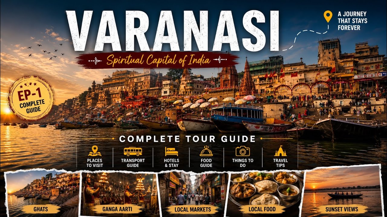 Varanasi Tourist Places || Varanasi Travel Guide || वाराणसी Varanasi ...