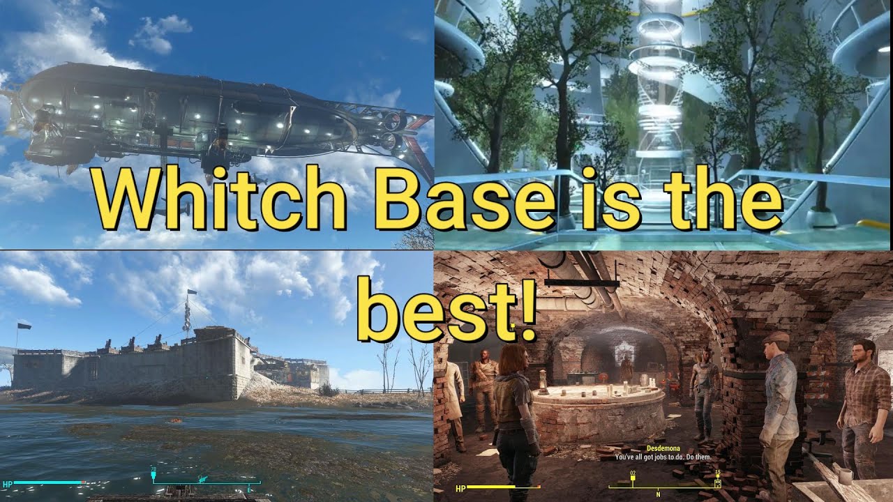 Ranking every MAIN FACTIONS BASE in fallout 4! - YouTube