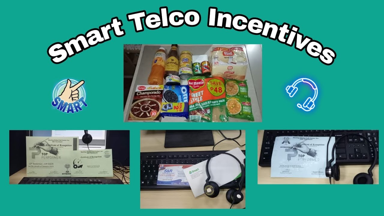 SMART TELCO INCENTIVES | CASH AND GROCERIES | CALL CENTER | HAPPY AND ...