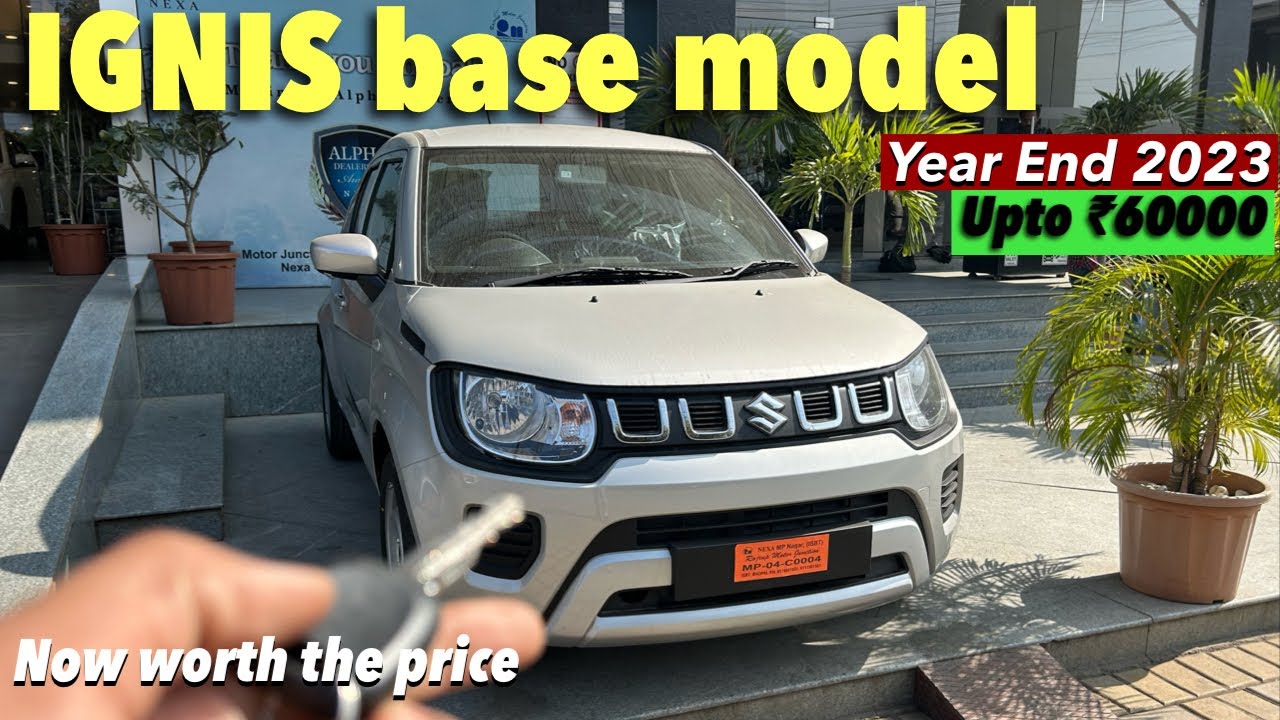 Maruti Suzuki IGNIS base model 2023 l Year end offers Discount Upto 60k ...