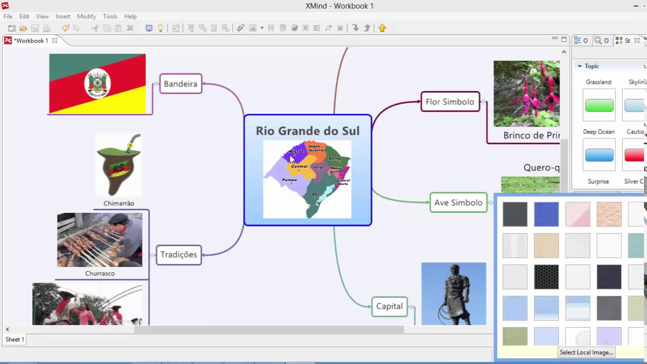 tutorial de como criar um mapa mental usando o xmind - YouTube