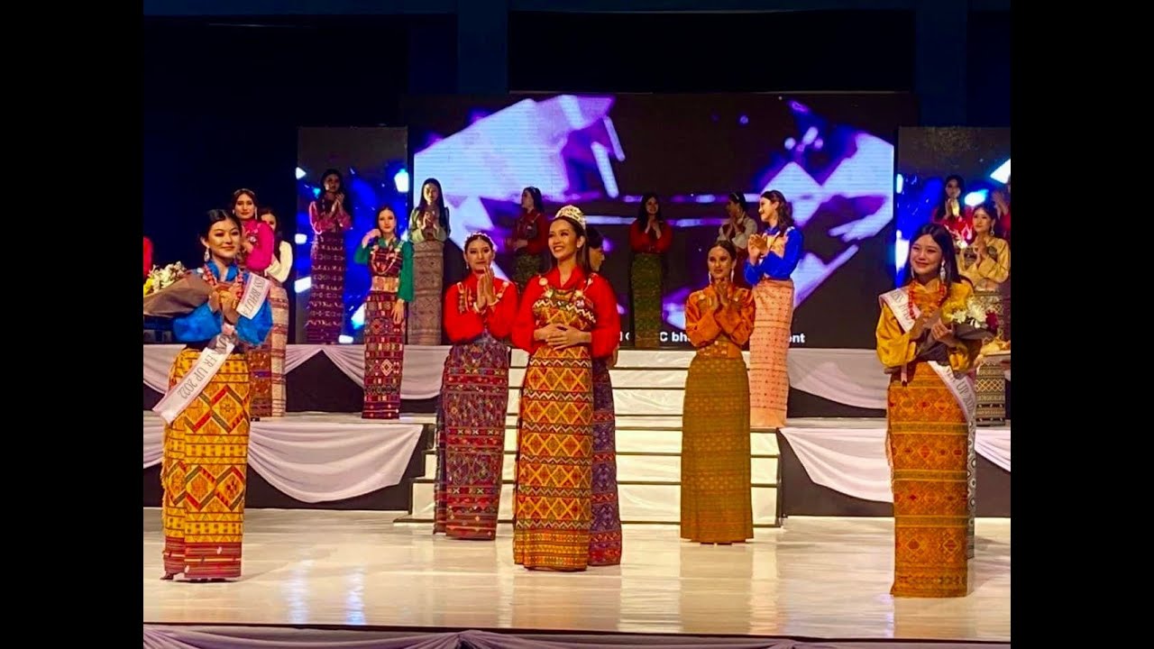 𝗙𝗮𝗰𝗲-𝘁𝗼-𝗙𝗮𝗰𝗲: Top three beauty queens of Miss Bhutan Pageant 2022 - YouTube