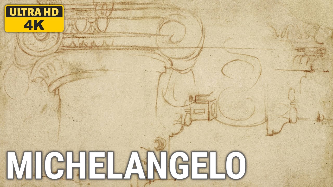 Michelangelo: A collection of 10 drawings with title and year, 1519 ...