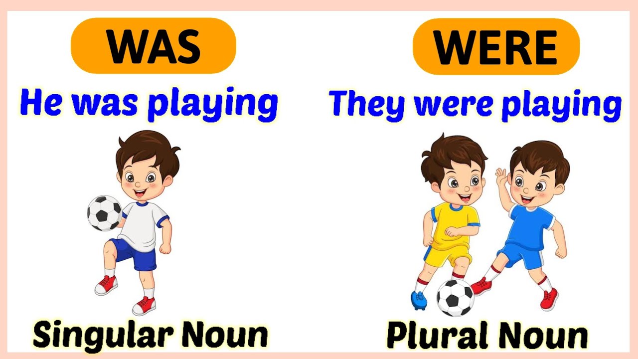 Use of Was & Were | Basic English grammar - YouTube