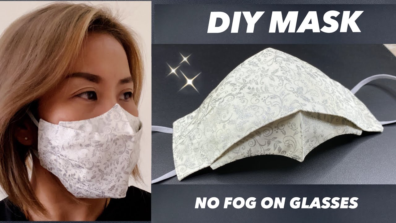 (New Design) DIY Face Mask | Breathable MASK | Mask Make it Easy | NO ...
