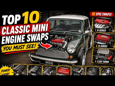10 INSANE Engine Swaps That Turn a Classic Mini Into a MONSTER!