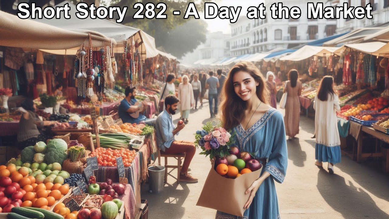 Short Story 282 - A Day at the Market - YouTube