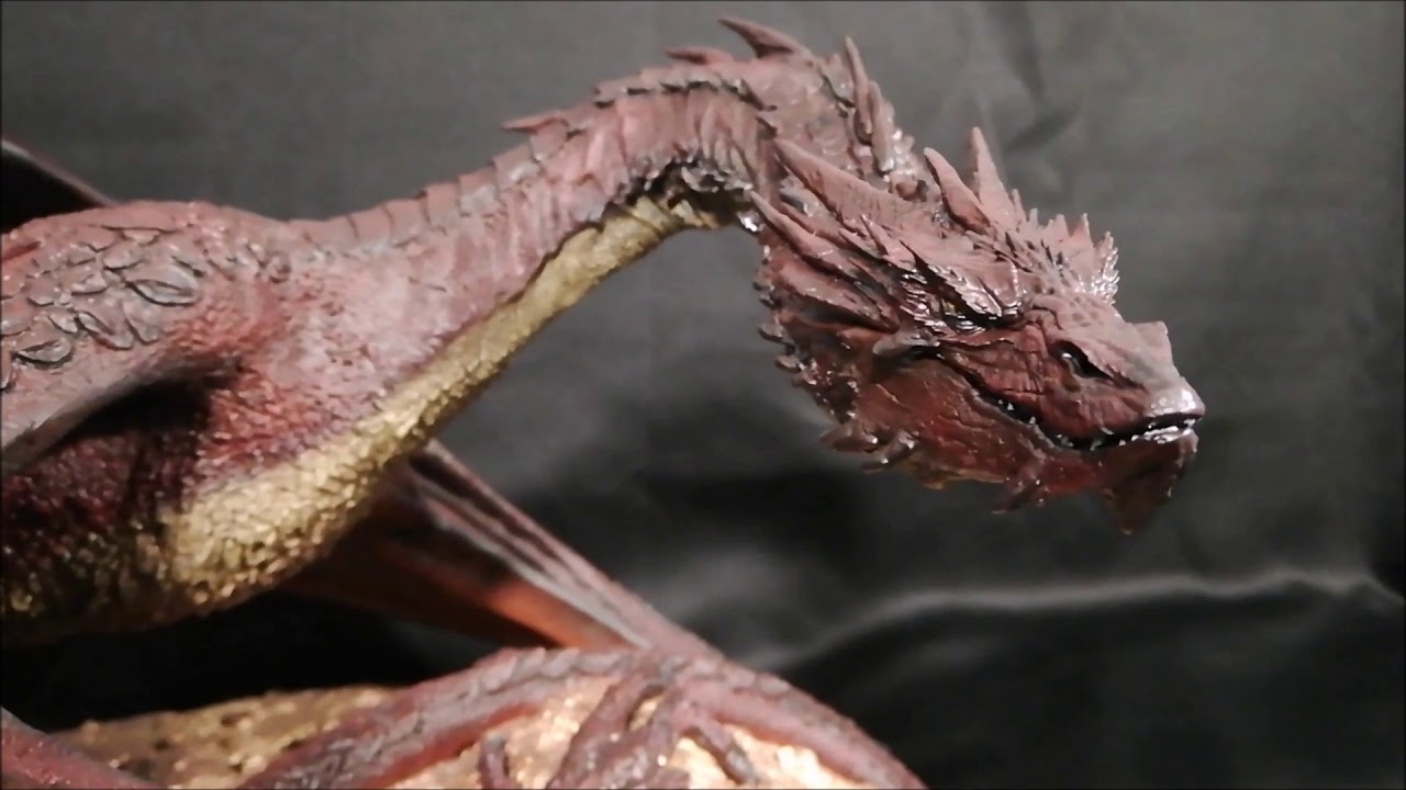 WETA The Hobbit The desolation of Smaug FULL STATUE REPAINT The lord of ...