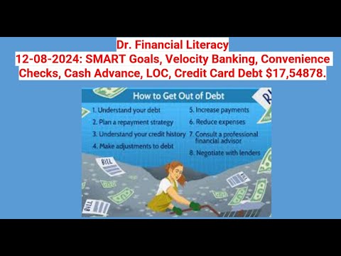 SMART Goals, Velocity Banking, Convenience Checks, Cash Advance, LOC ...