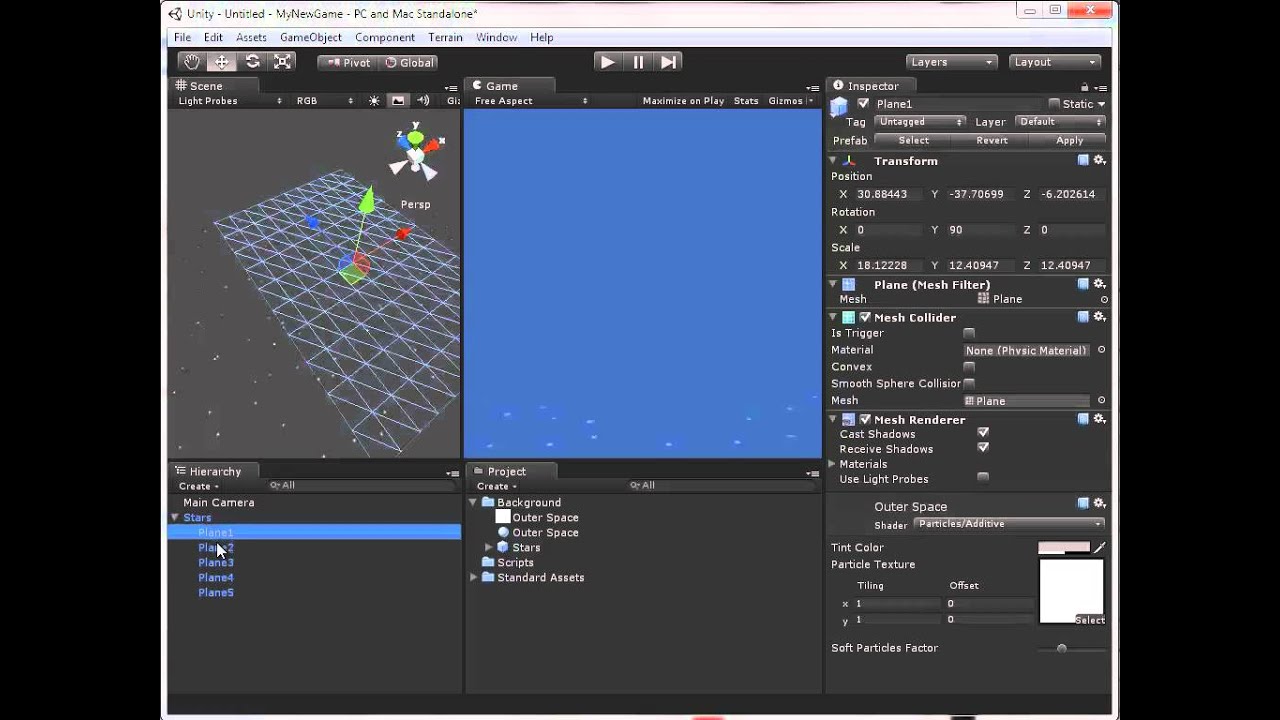 144-Unity3D Courseقسم14لعبتنا الأولى-اساسيات اللعبة2-صنع البيئة - YouTube