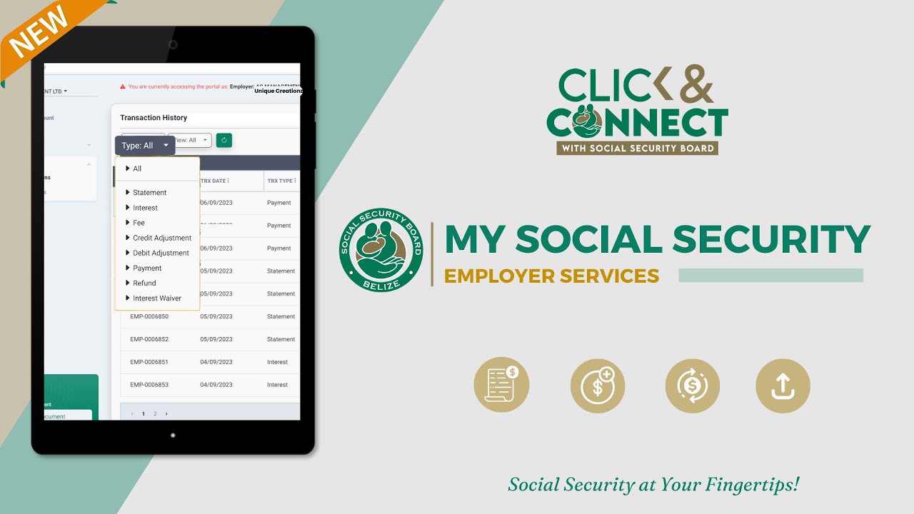 Employers Transactions - Click & Connect - Live stream - YouTube