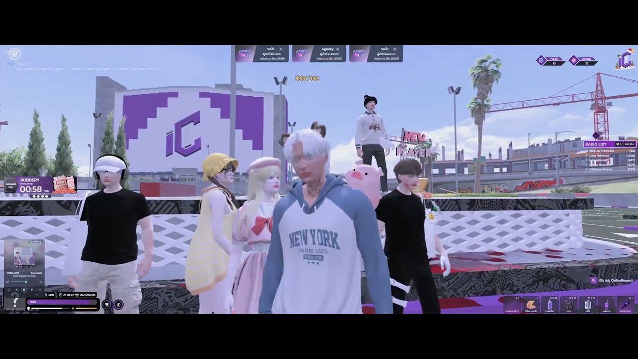 ชีวิตแระจำวันใน ICON CITY | FiveM | Ep.2 - YouTube