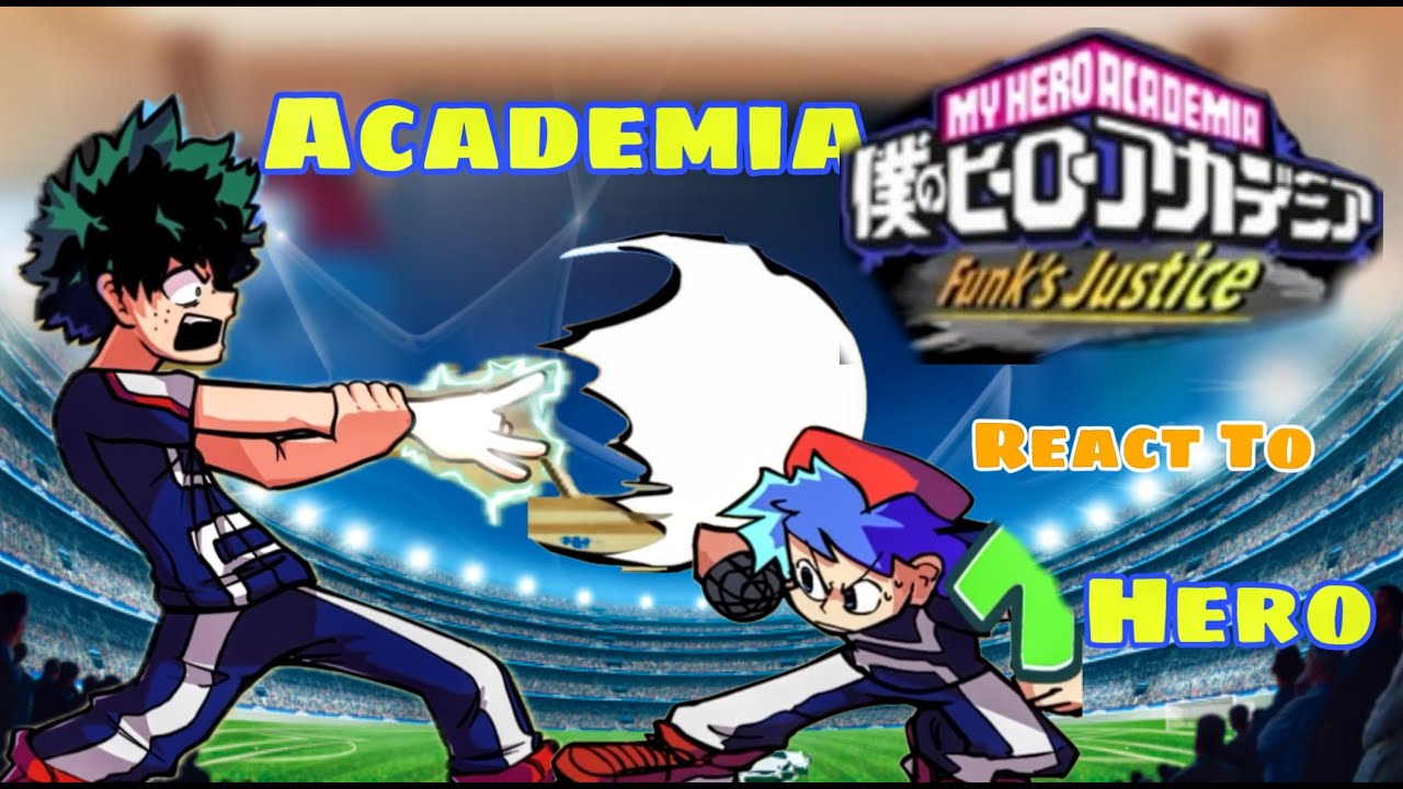 My Hero Academia Anime || Fnf React To Deku || Izuku Midoriya Week ...