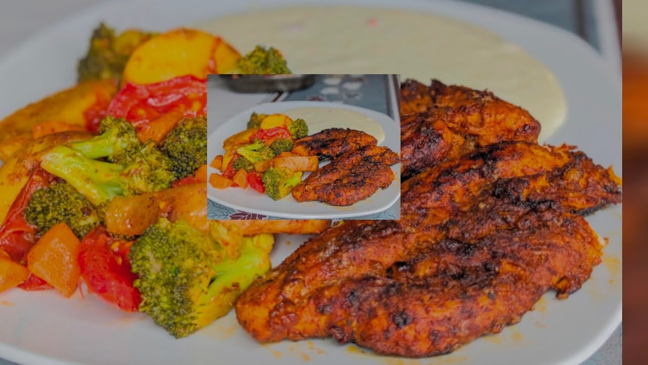Guteka "Chicken Steak yokeje mu ipanu na white sauce" Perfect for a ...