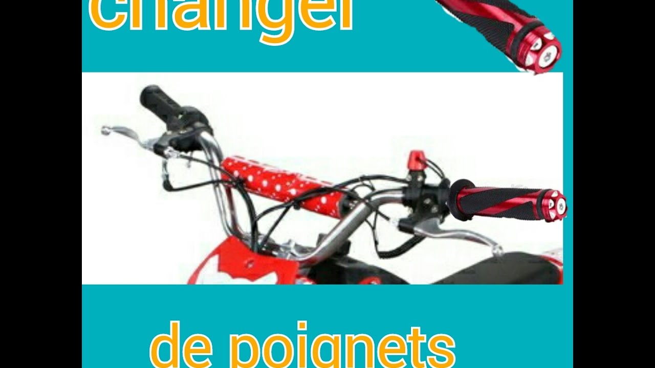 Comment changer les poignet de sa moto (sans les abbimées)!!!!!!! - YouTube