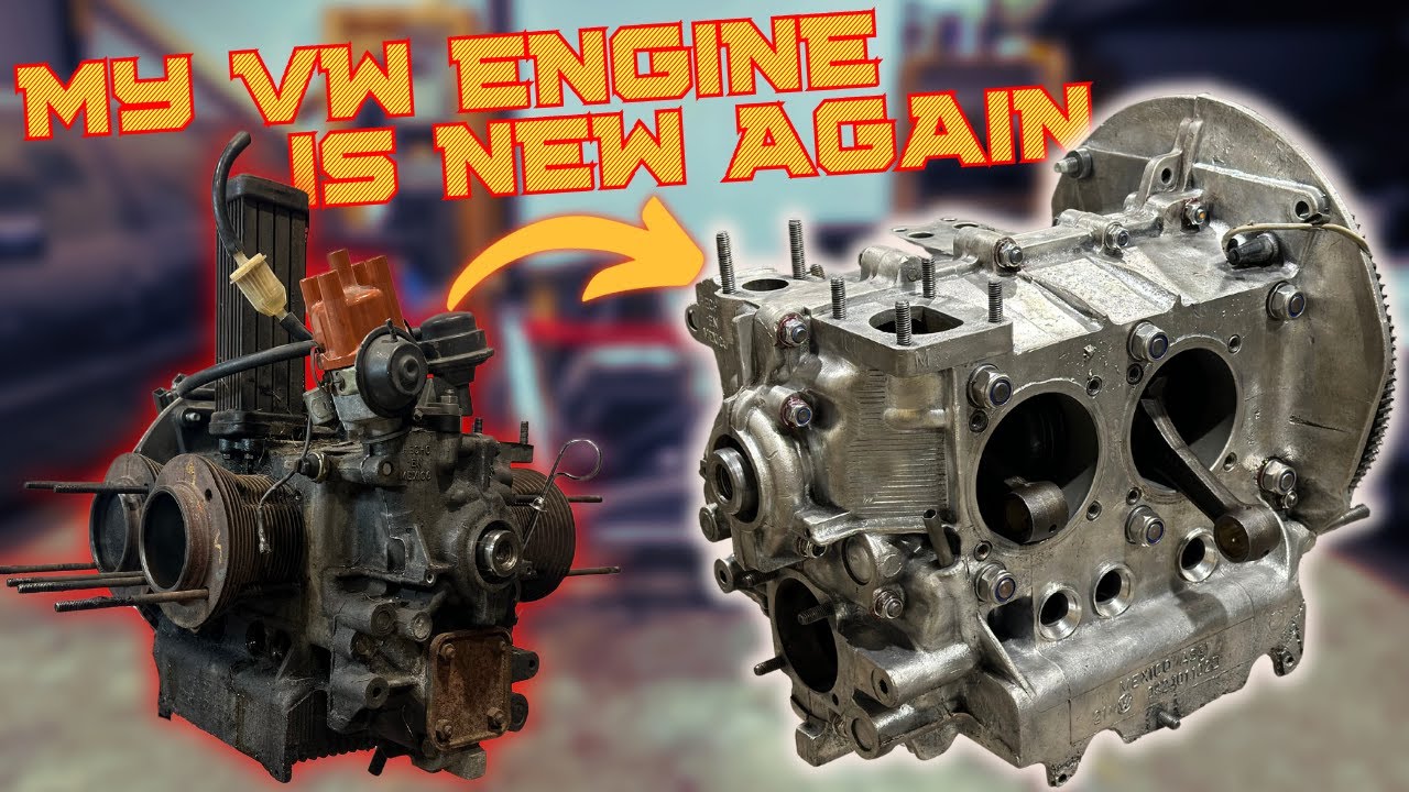 VW 1200cc ENGINE REBUILD | 1970 Super Beetle 1302/1303 - YouTube