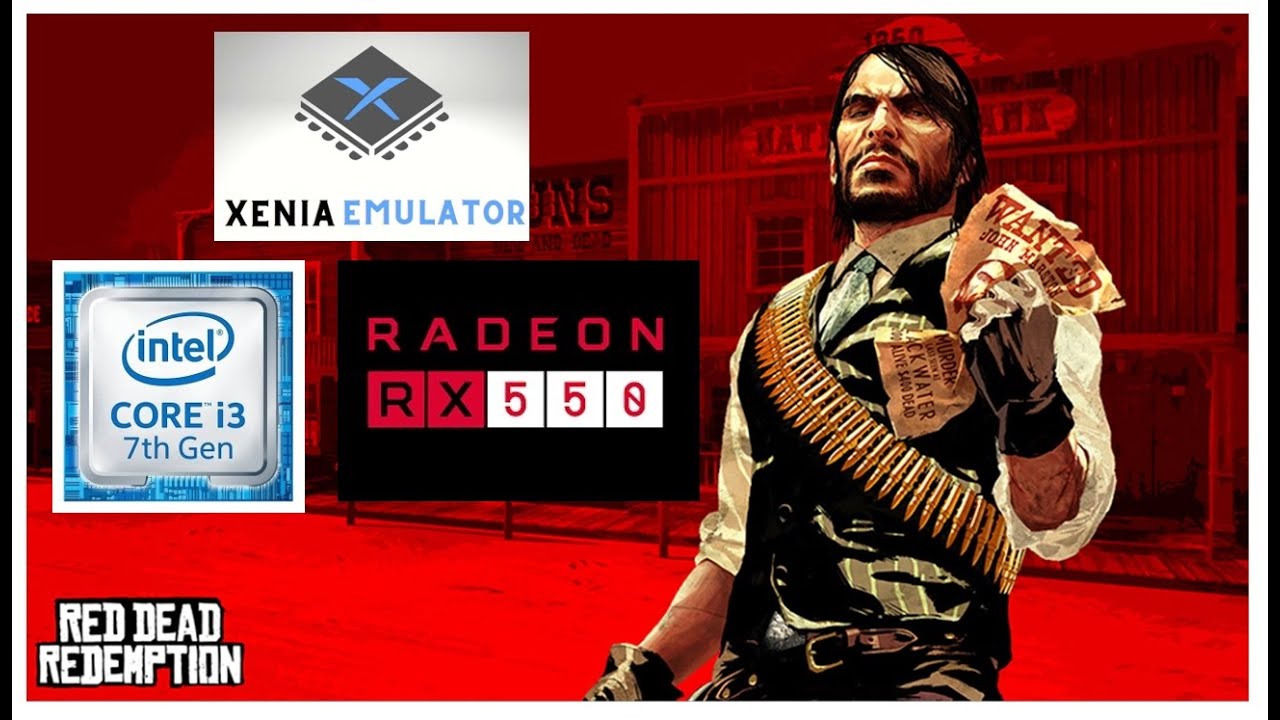Intel Core i3 7300 With RX550 on Xenia XBOX 360 Emulator Games. Red ...