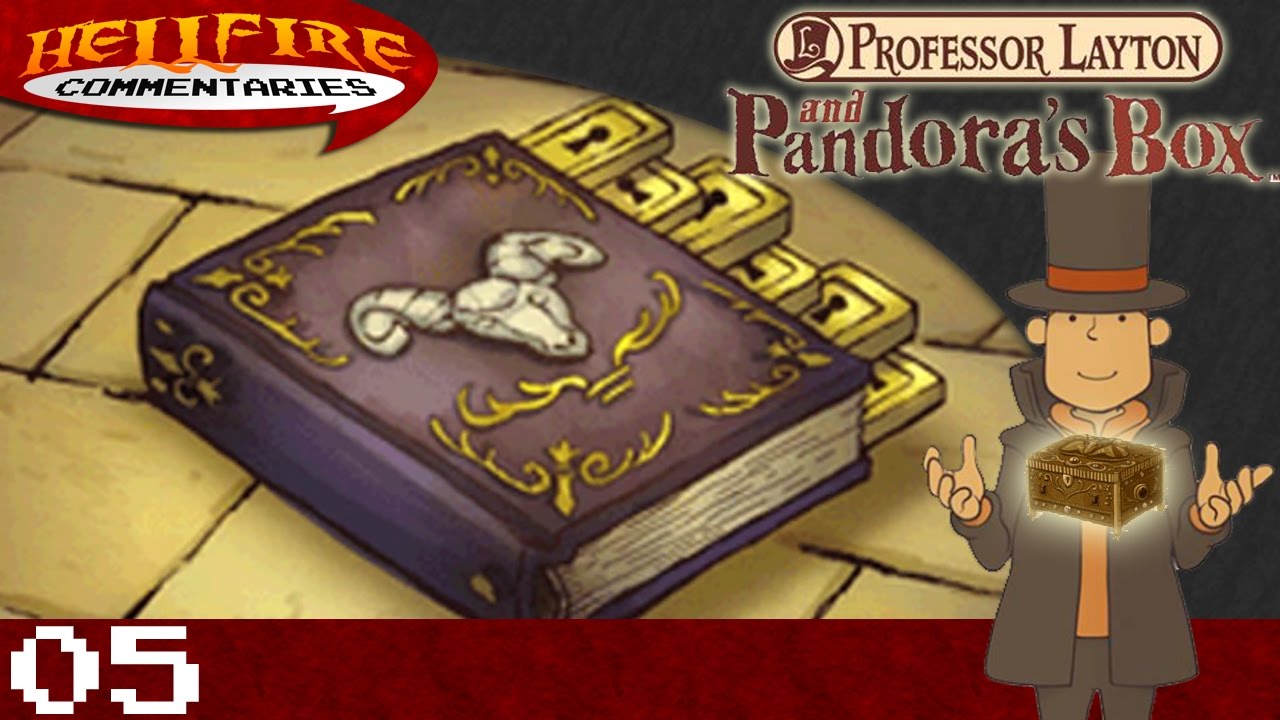Professor Layton and Pandora's Box playthrough [Part 5: The Phantom ...