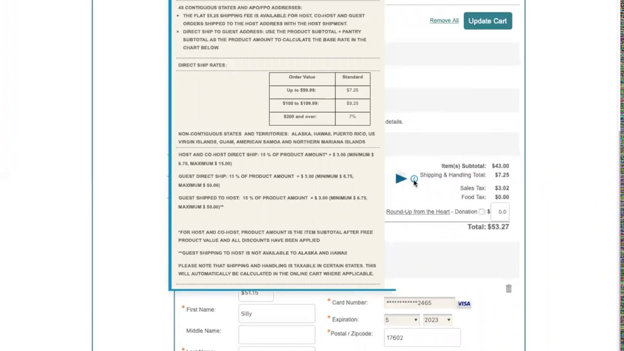 Changing Shipping Location/Finding Costs - YouTube
