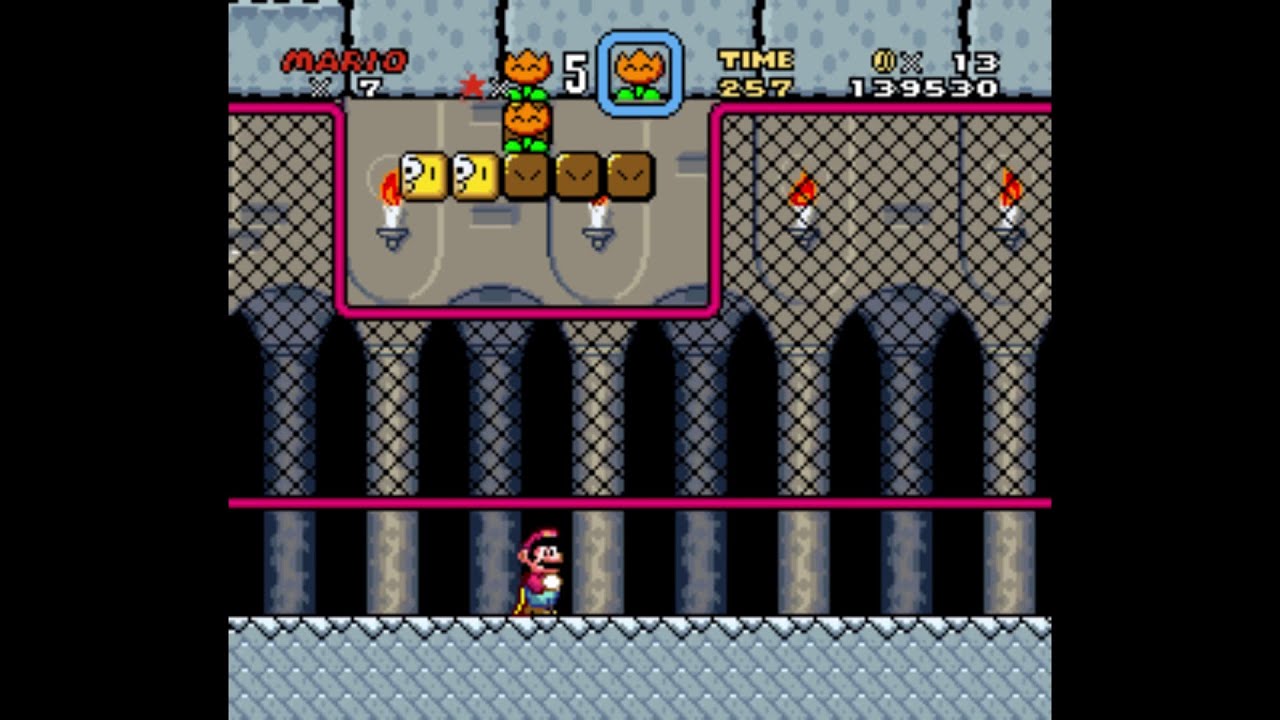 SMW - Iggy's Castle Freerun - YouTube