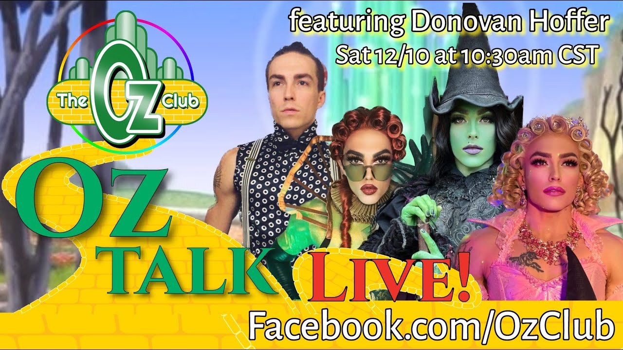 Oz Talk Live! With Donovan Hoffer from America's Got Talent! - YouTube