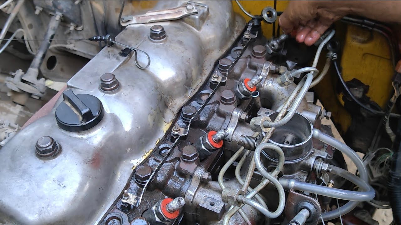how to Toyota 2b engine nozzle repair - YouTube