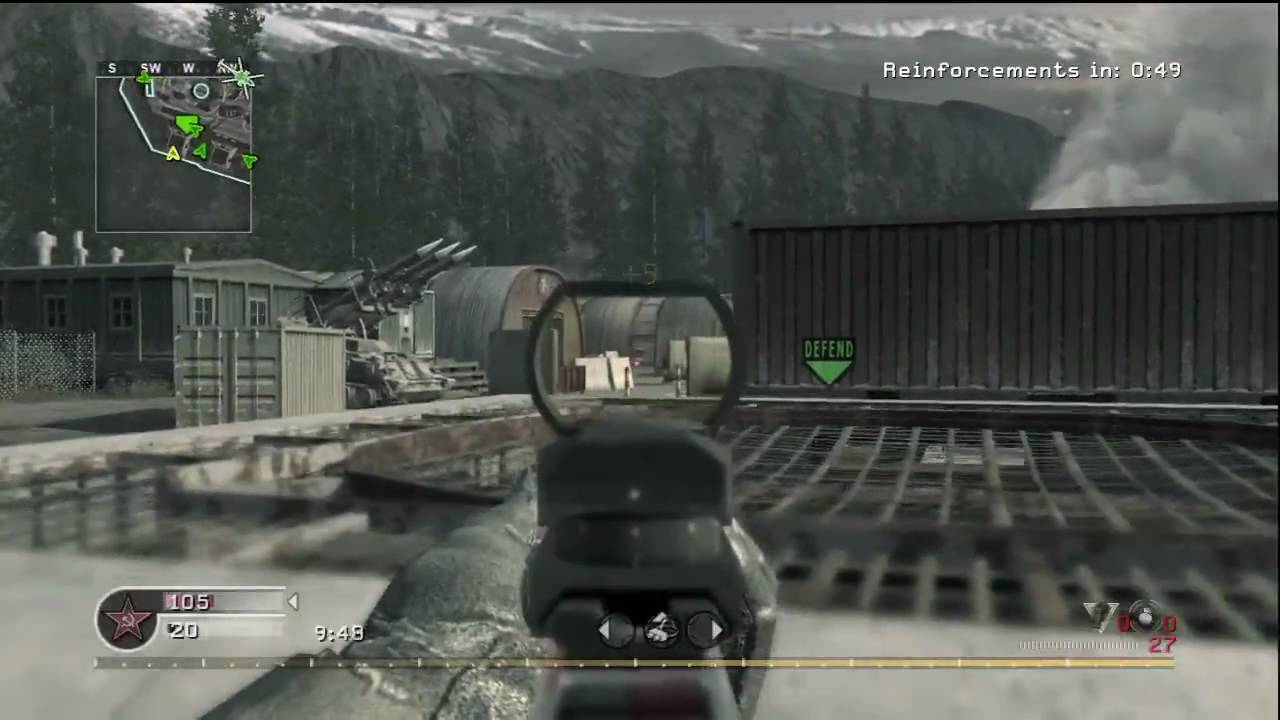 Call of Duty 4: Countdown - Headquarters 49-5 Kills - YouTube