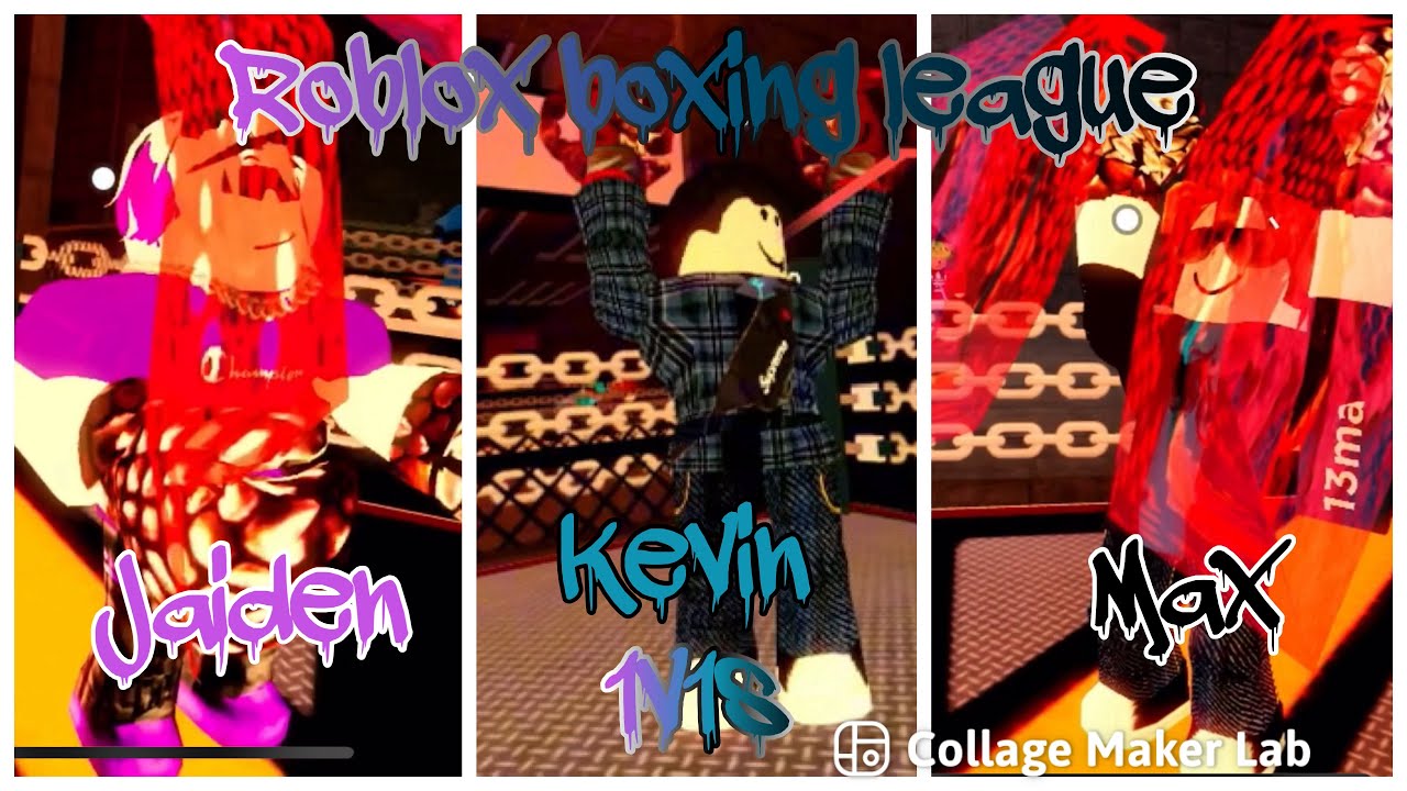 1v1 with jaiden, 13maxximus and kevin_Lam2013 in Roblox boxing league ...