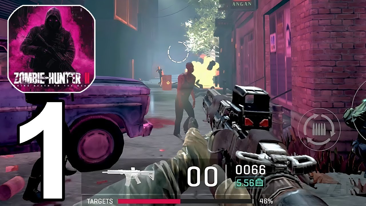 Zombie Hunter 2 Part 1 Gameplay Walkthrough Android IOS - YouTube