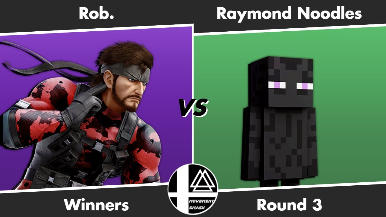 Movement Smash # 100: Rob. (Snake) vs Raymond Noodles (Steve) - YouTube