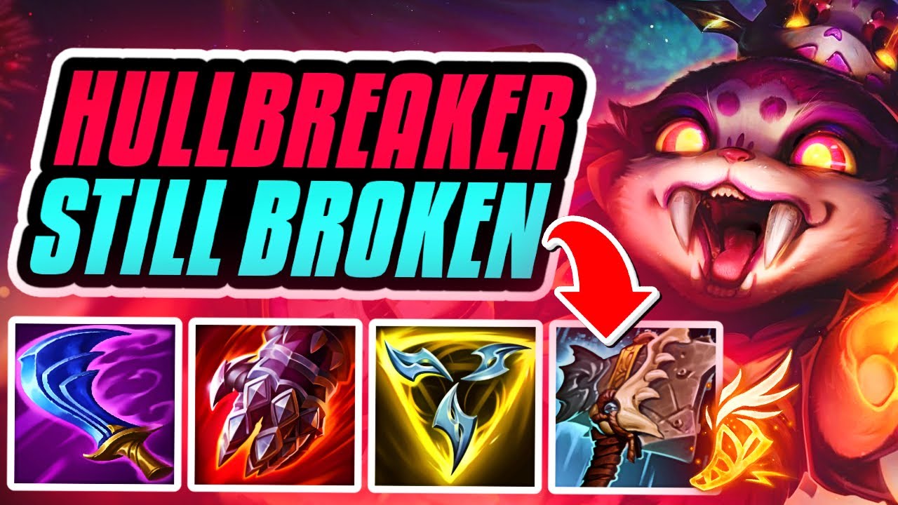 HULLBREAKER GNAR IS STILL BROKEN IN SEASON 14?!? Season 14 Gnar ...