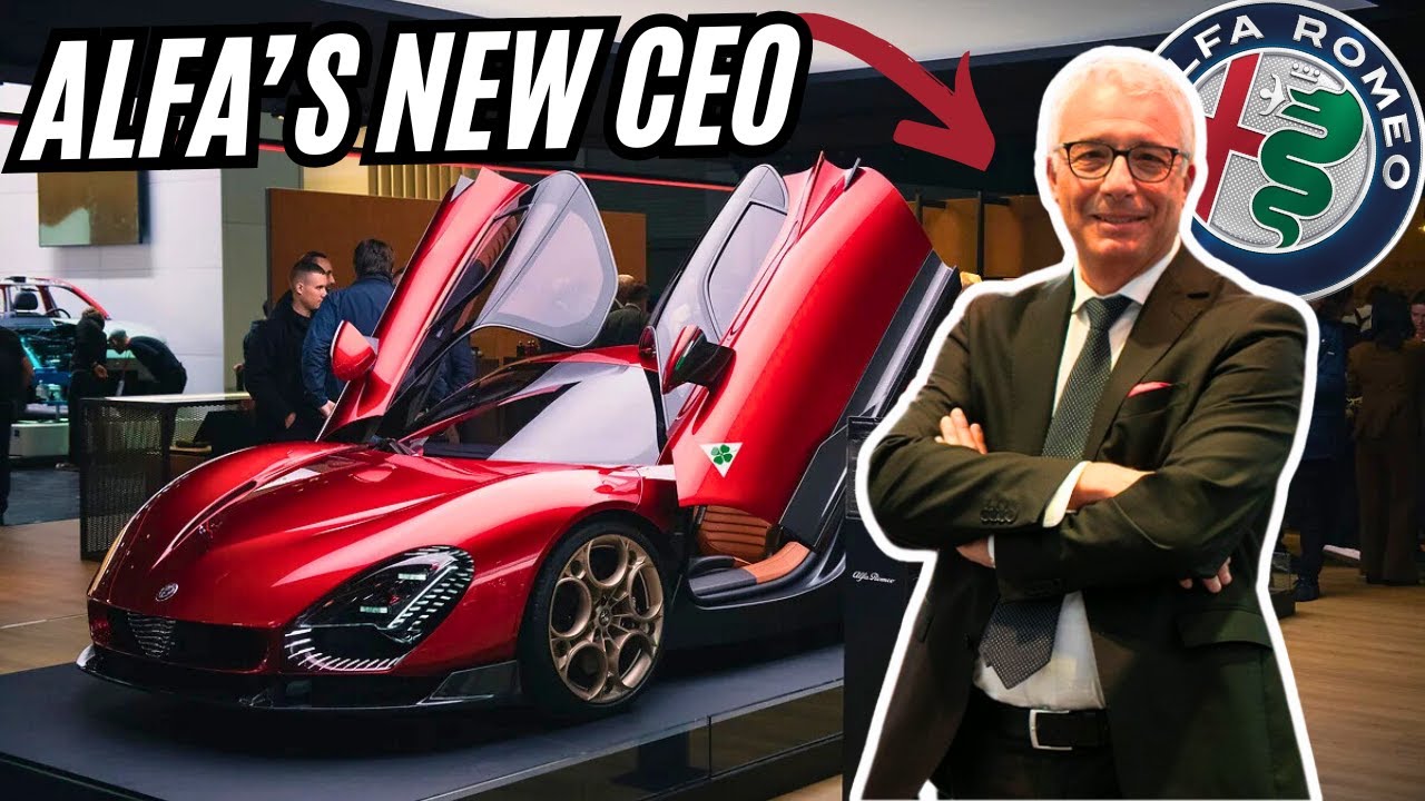Alfa Romeo Introduces New CEO at Paris Motor Show 2024 - YouTube