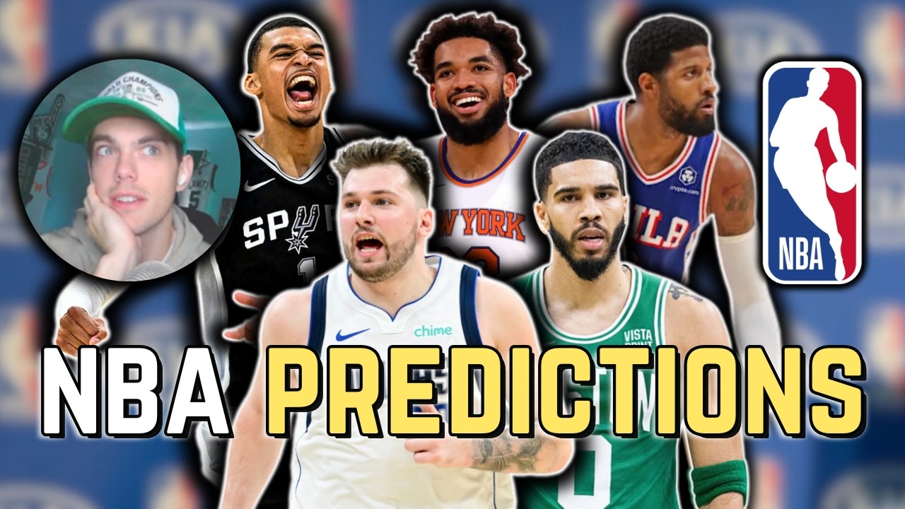 2024-25 NBA Predictions: Standings, Awards, and All-NBA - YouTube