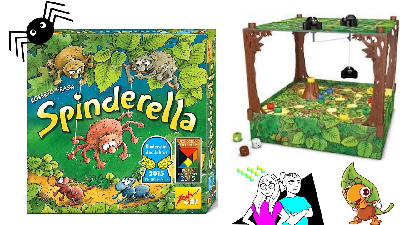 Scopriamo Spinderella: un gioco per bambini molto simpatico - YouTube