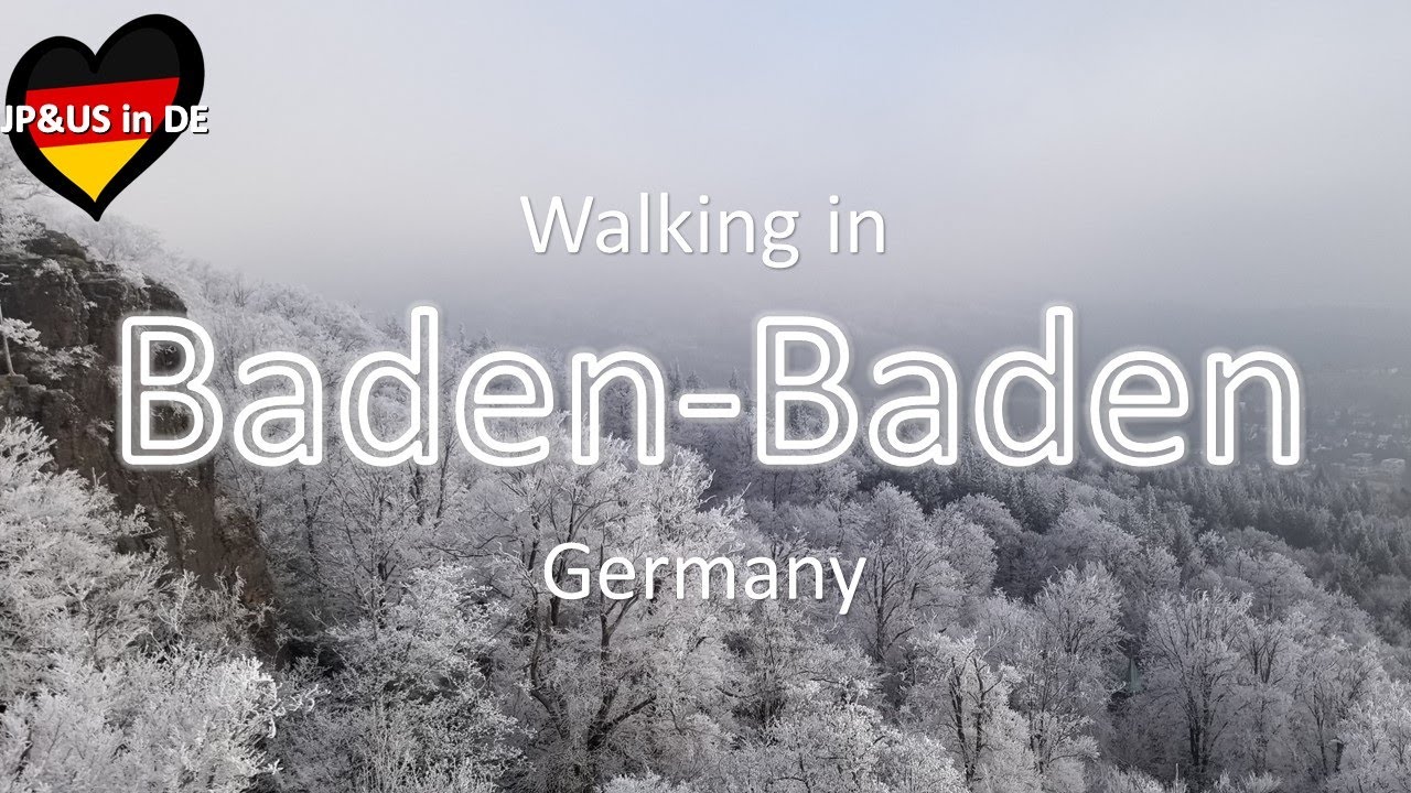 【Baden-Baden】🇩🇪Walking in Baden-Baden Germany / The largest spa town in ...