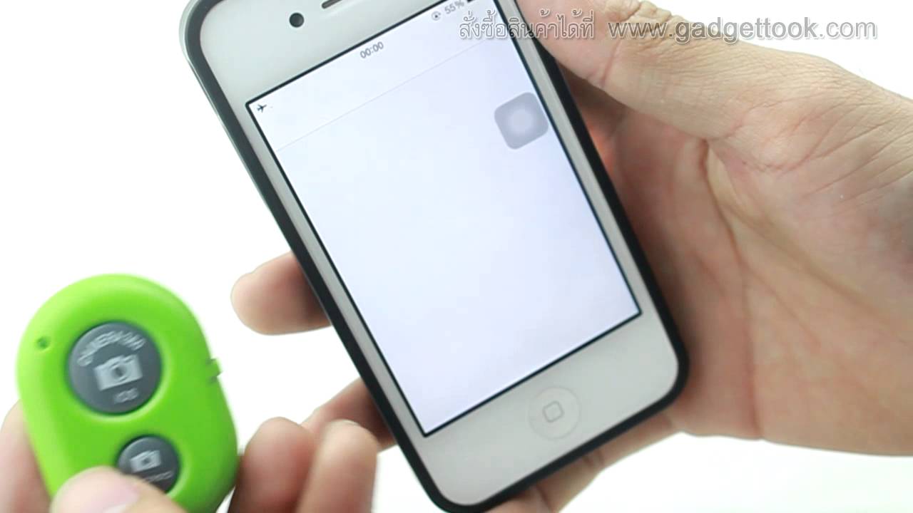 วิธีใช้รีโมทชัตเตอร์ AB SHUTTER By gadgettook - YouTube